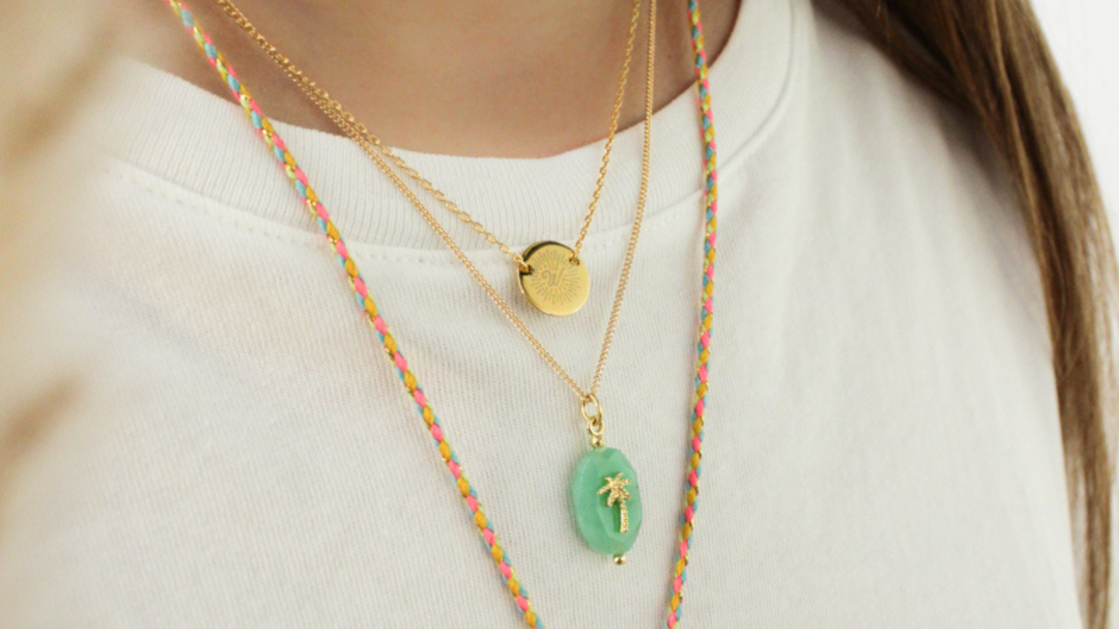 Élégance personnalisée : le collier initiale gravée en plaqué or – L ...