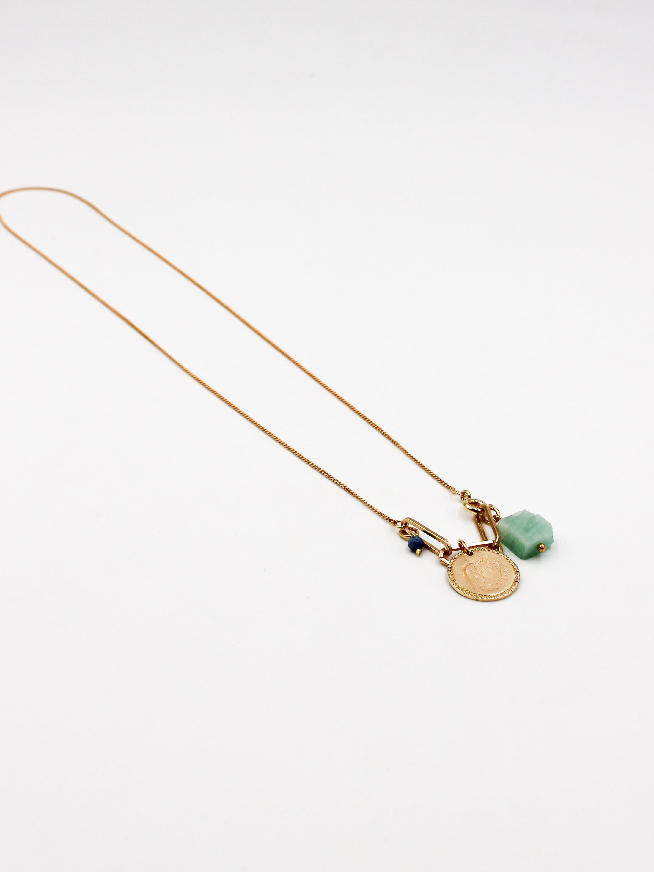 Collier Astro - Plaqué Or - Verseau – L'Atelier des Dames